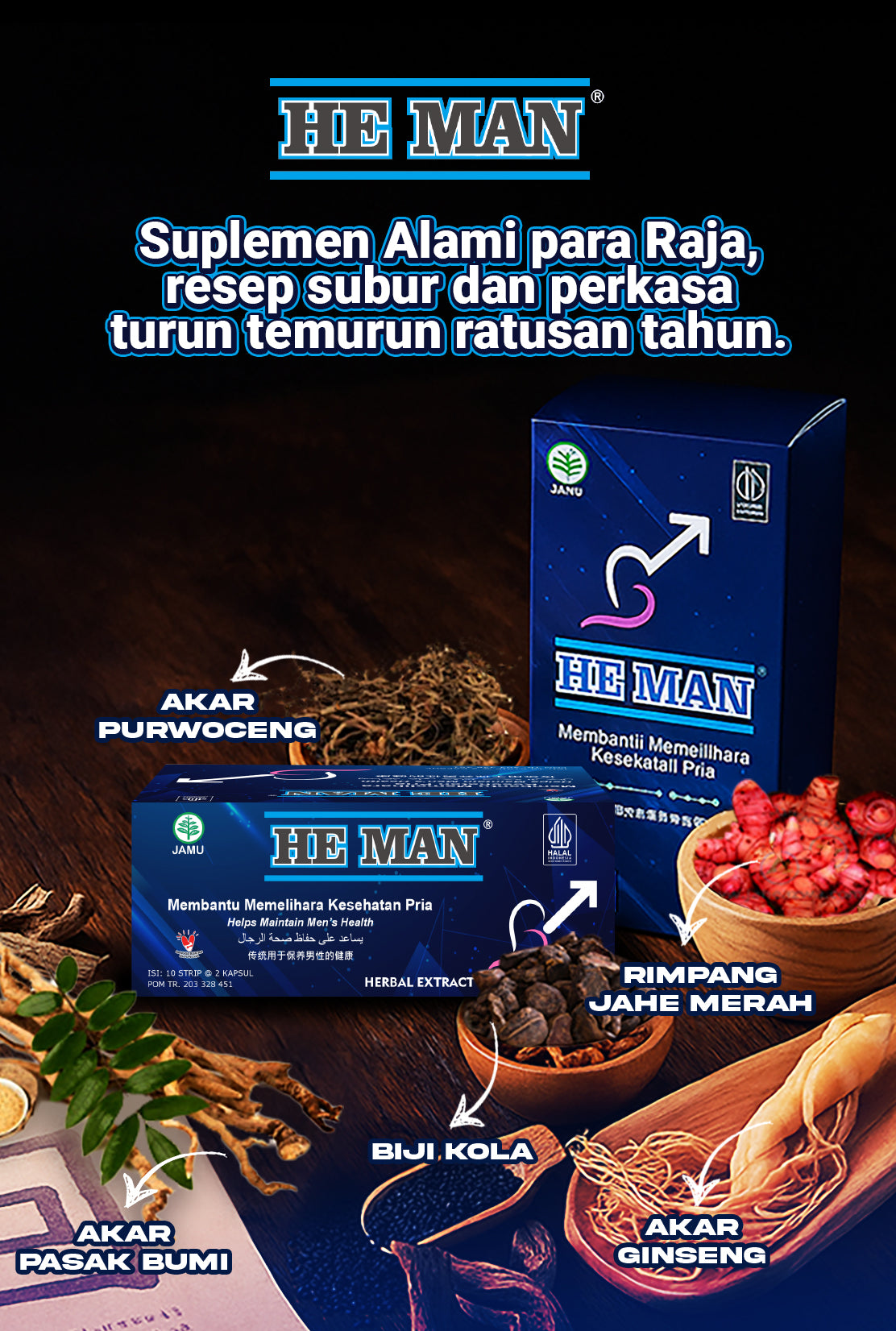 he man – Dami Sariwana