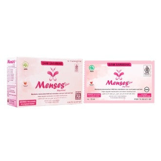 Jamu Obat Herbal MENSES Sachet Cair 1 Box 5 Sachet Pelancar Siklus Hai ...